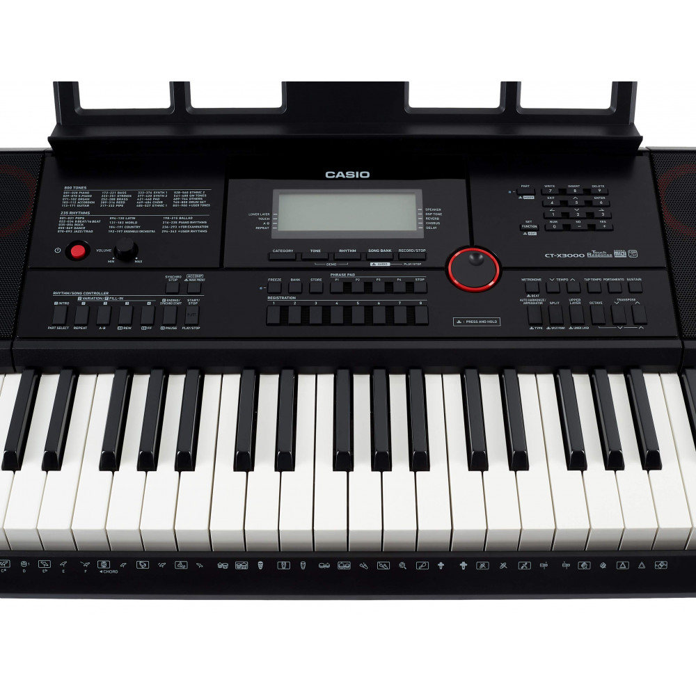 Casio CT X3000 - AudioWorks.cz - Hudební nástroje