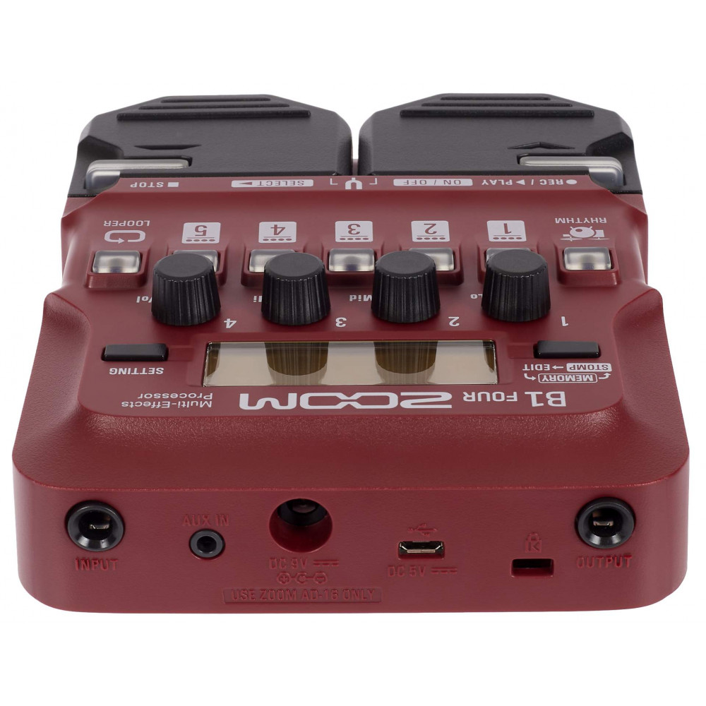 Zoom B1 FOUR - AudioWorks.cz - Hudební nástroje