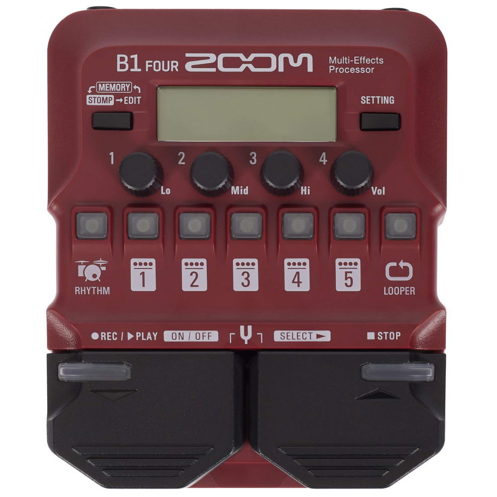 Zoom B1 FOUR - AudioWorks.cz - Hudební nástroje