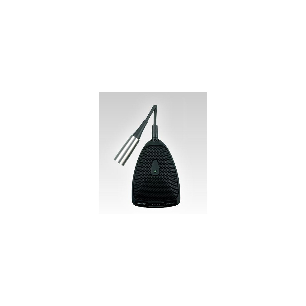 SHURE MX393/O - boundary mikr.kulová char.,vest.předzes. - AudioWorks ...
