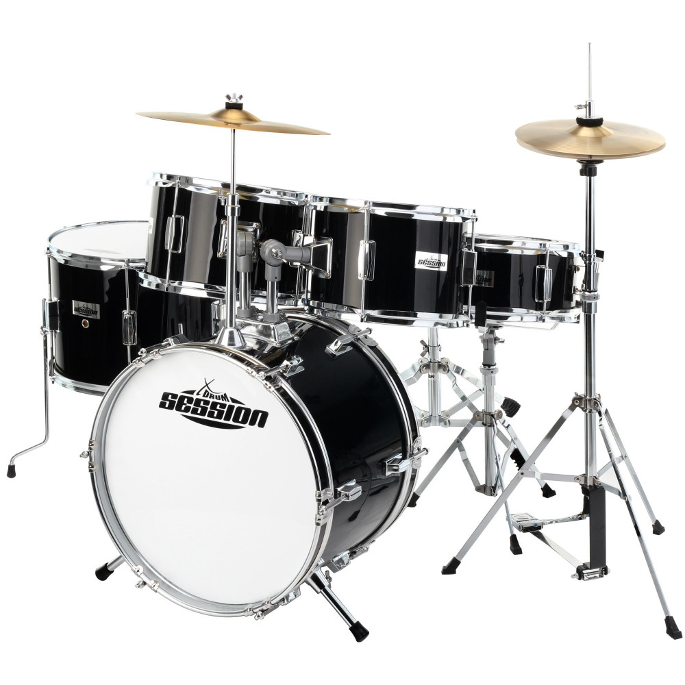 XDrum Junior Pro bicí souprava - černá - AudioWorks.cz - Hudební nástroje